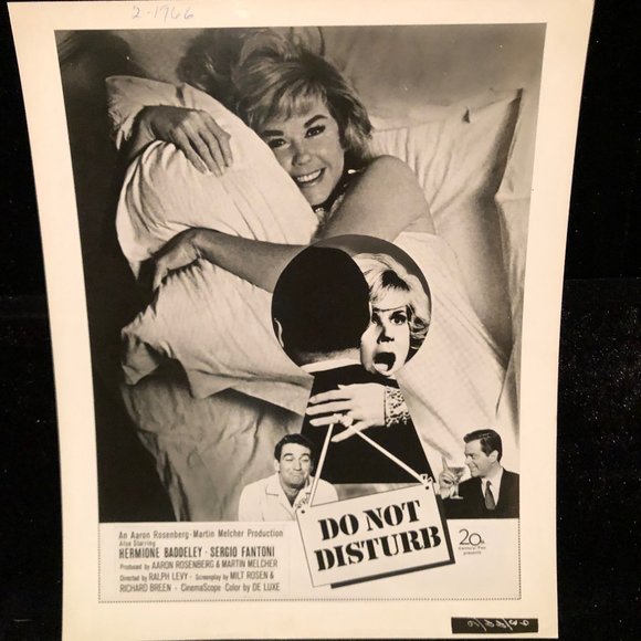 Art | Doris Day Do Not Disturb 1965 8x1 Movie Press Black White Photo ...